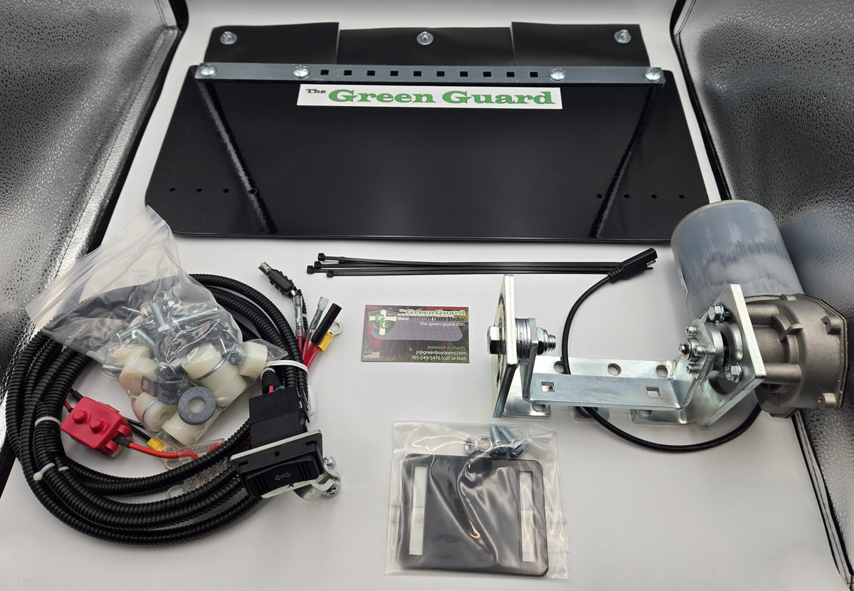 The Green Guard [HD2] - Complete Installation Kit w/Black Aluminum Gua