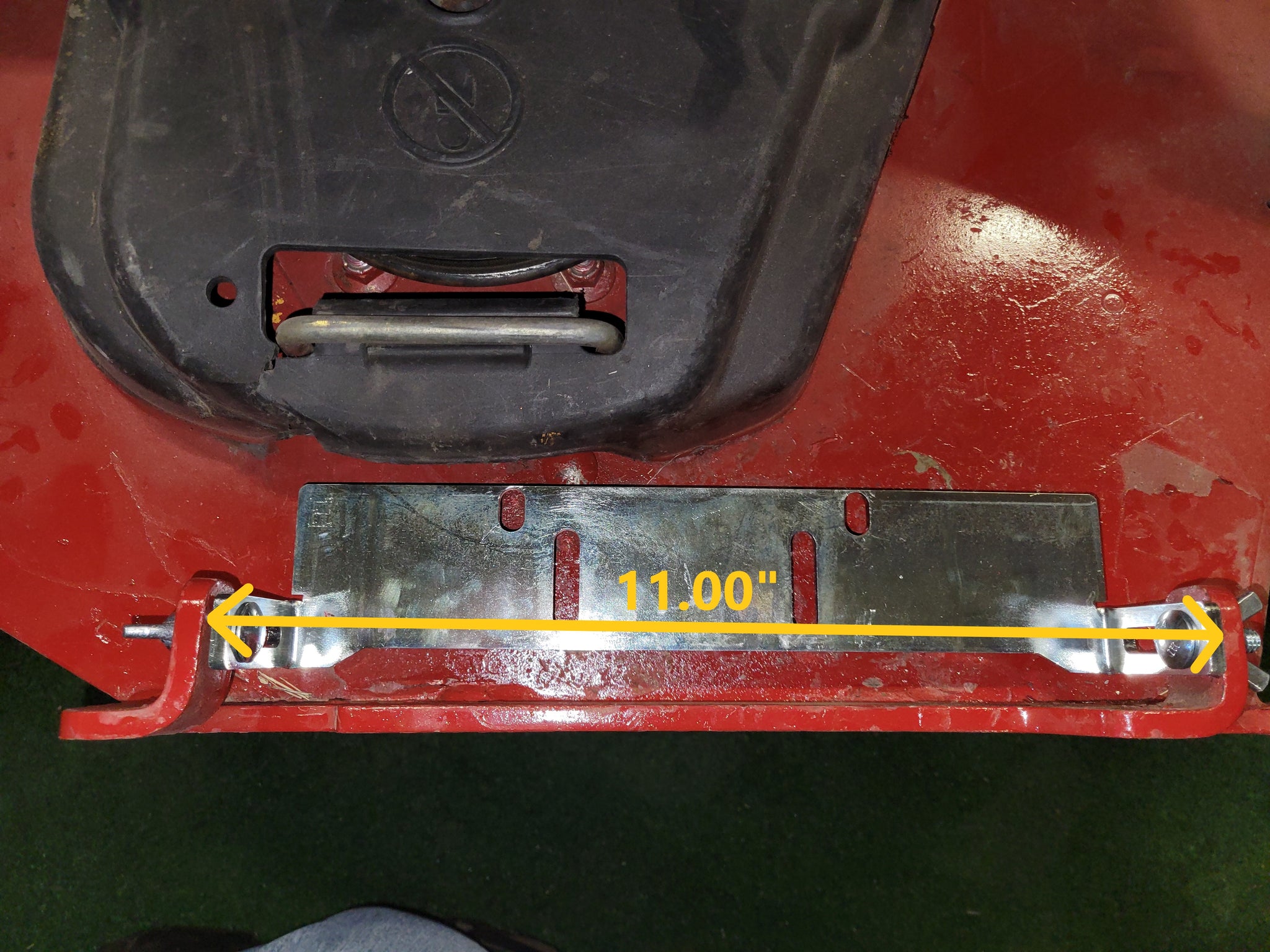 Exmark - 'No-Drill' Adapter Plate – The Green Guard