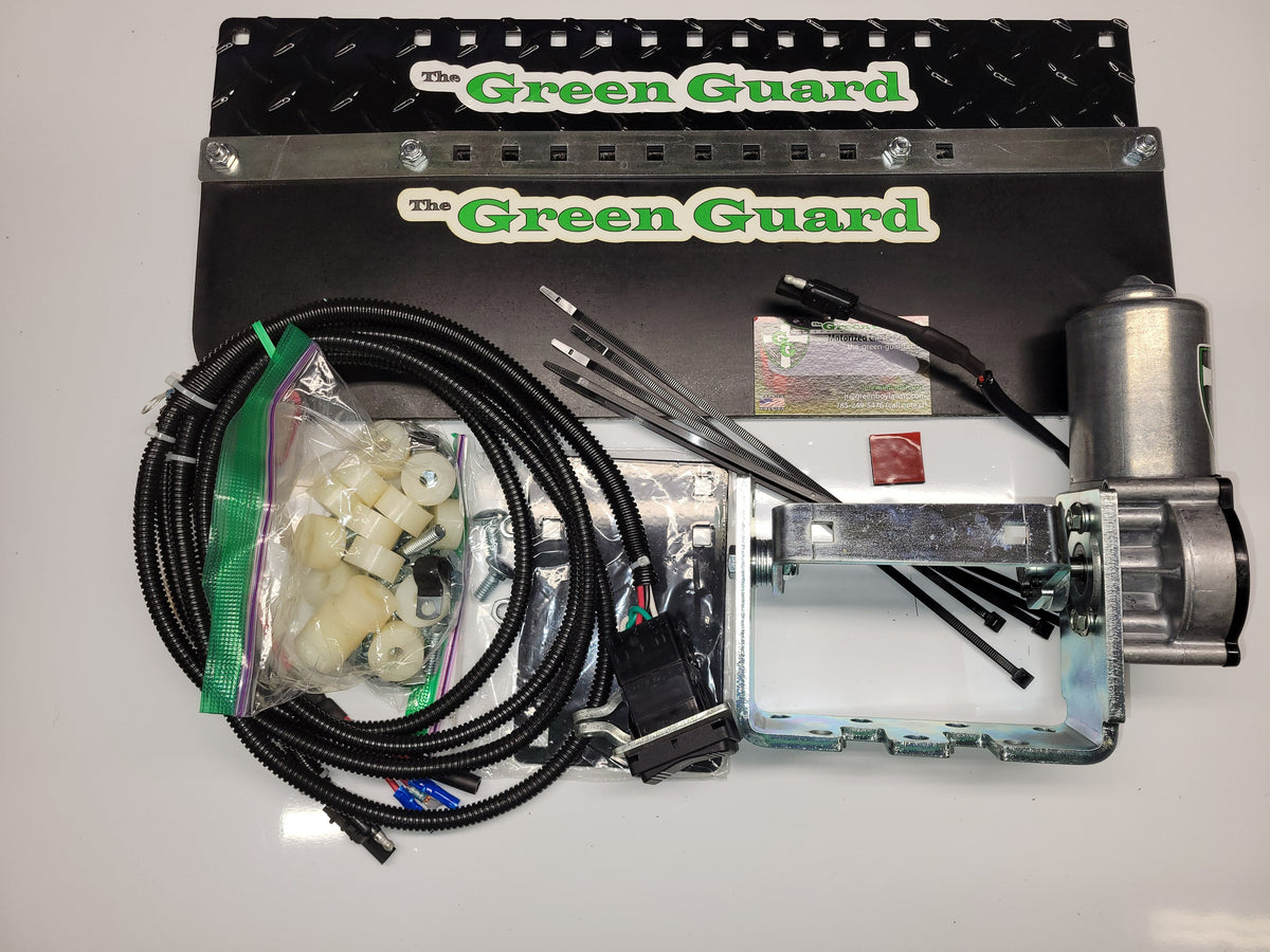 TWO GUARD PACK 'SLIM [Mini - HD]' - Complete Installation Kit w/Rubber ...